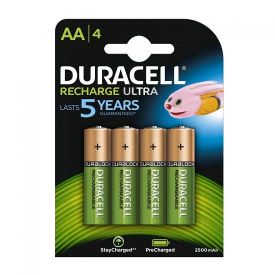 Duracell punjive AA baterije 4kom | SveBaterije.net