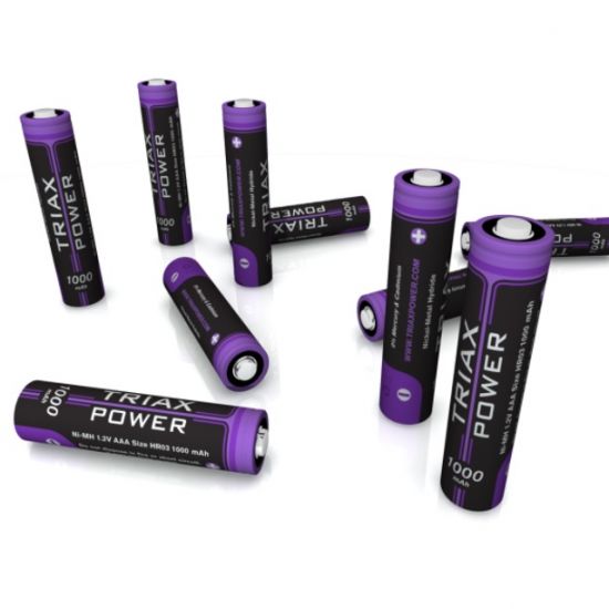 AAA punjive baterije 1000mAh | SveBaterije.net